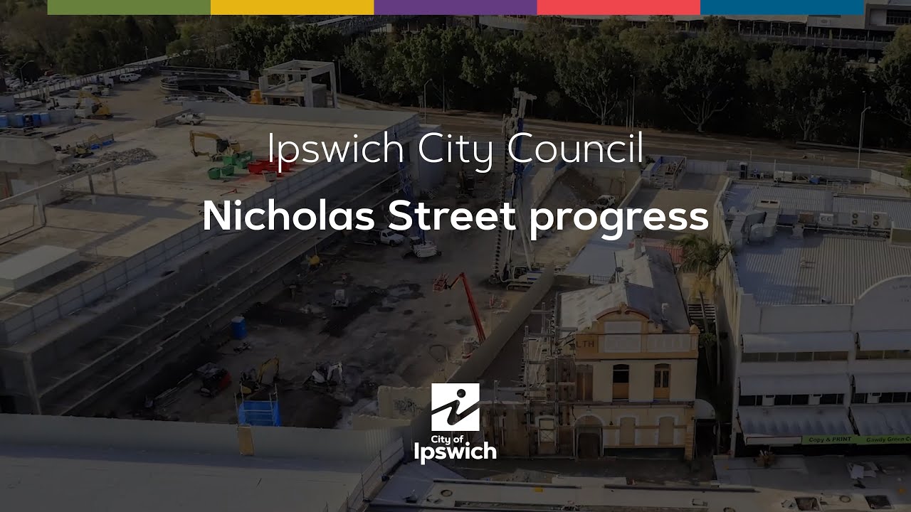 Nicholas Street progress - YouTube