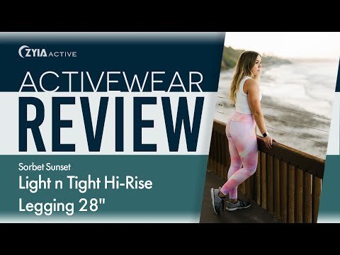 Activewear Legging Review: Sorbet Sunset Light n Tight Hi-Rise Legging 28\