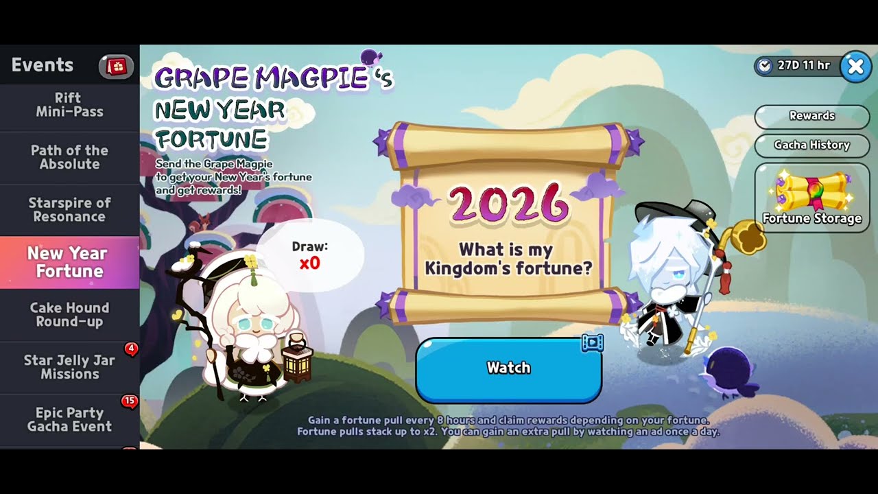 Event New Year 2026 Fortune: Good & Uh-oh! - Cookie Run Kingdom - YouTube