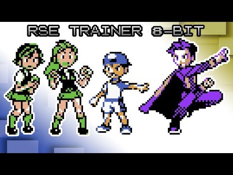 Pokémon Ruby, Sapphire and Emerald - Battle! Trainer [8bit] - YouTube