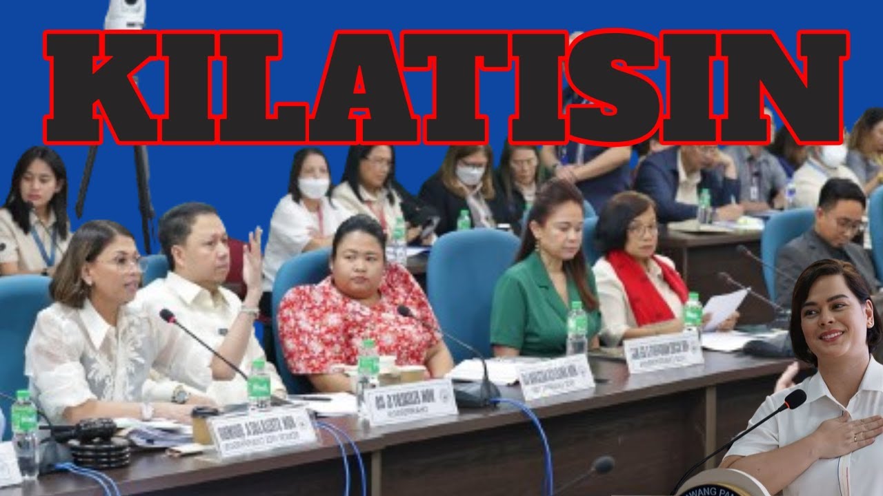 KILATISIN daw Budget or ang VP - YouTube