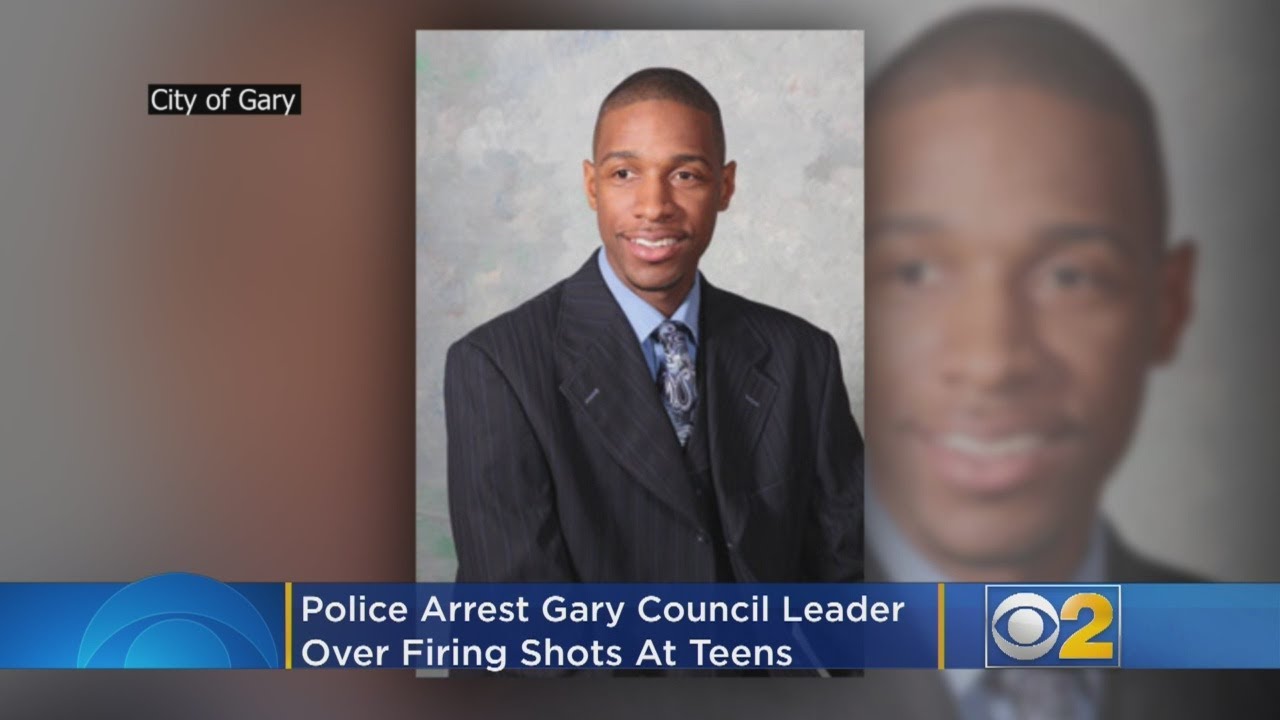Police Arrest Gary Council Leader Over Firing Shots At Teens - YouTube