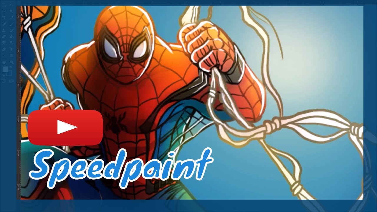 Spiderman Homecoming Speedpaint - YouTube
