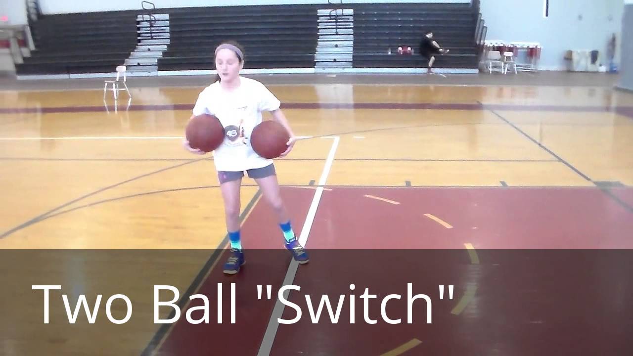 Premier Hoops | 5 Great Two Ball Dribbling Drills for Basketball - YouTube