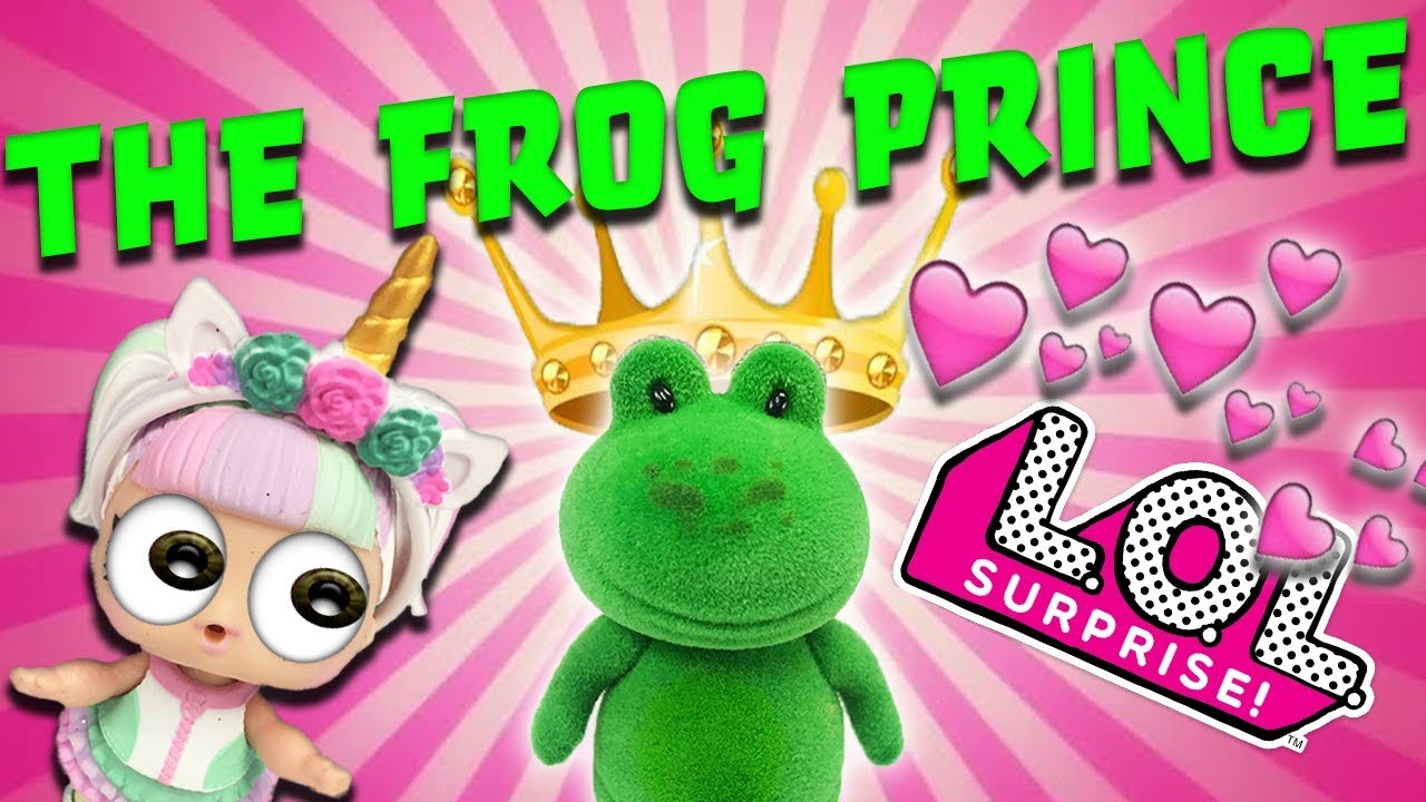 LOL Dolls Perform "Princess and the Frog"! With Unicorn, Snuggle Babe ...