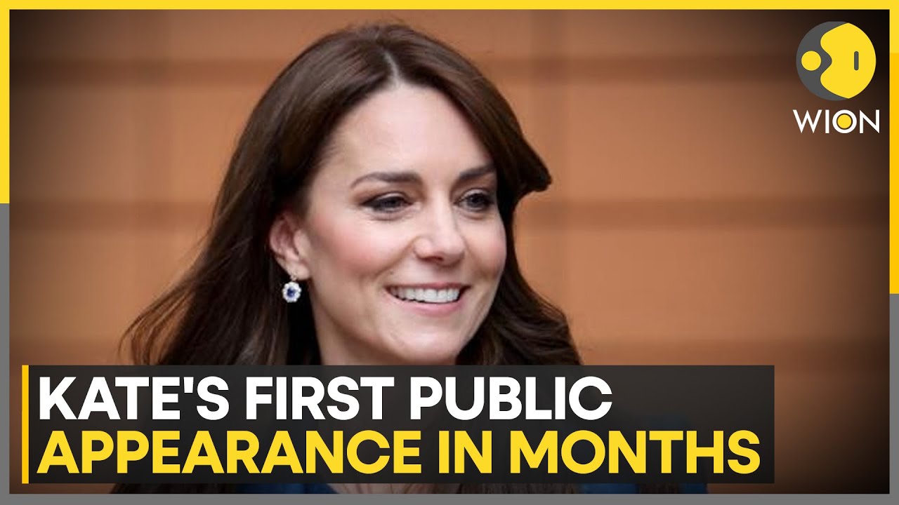 Kate Middleton's first appearance in seven months, attends King's official birthday parade ...