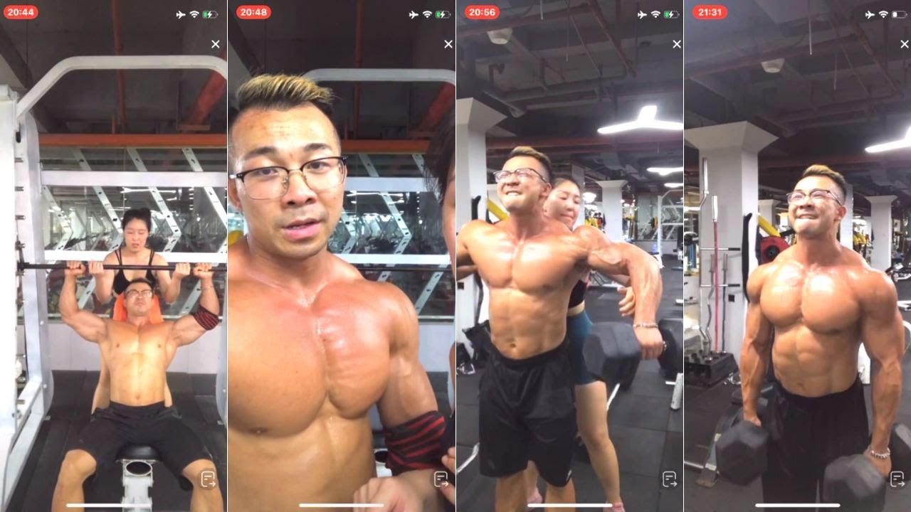 Live Recording Chinese Bodybuilder Workout - YouTube