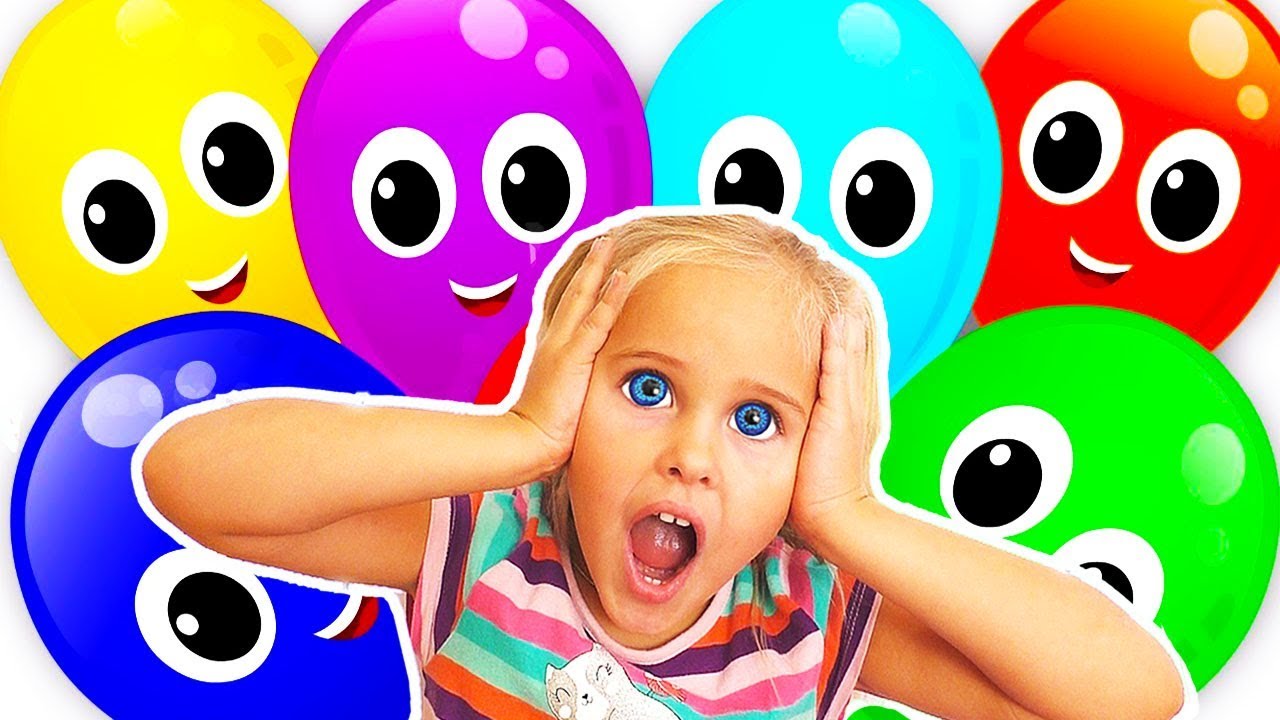 Colors Song | Emma Pretend Play Learn Colors Nursery Rhymes Kids Songs ...