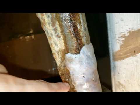 How To Repair Rusted Drain Pipe That Drips