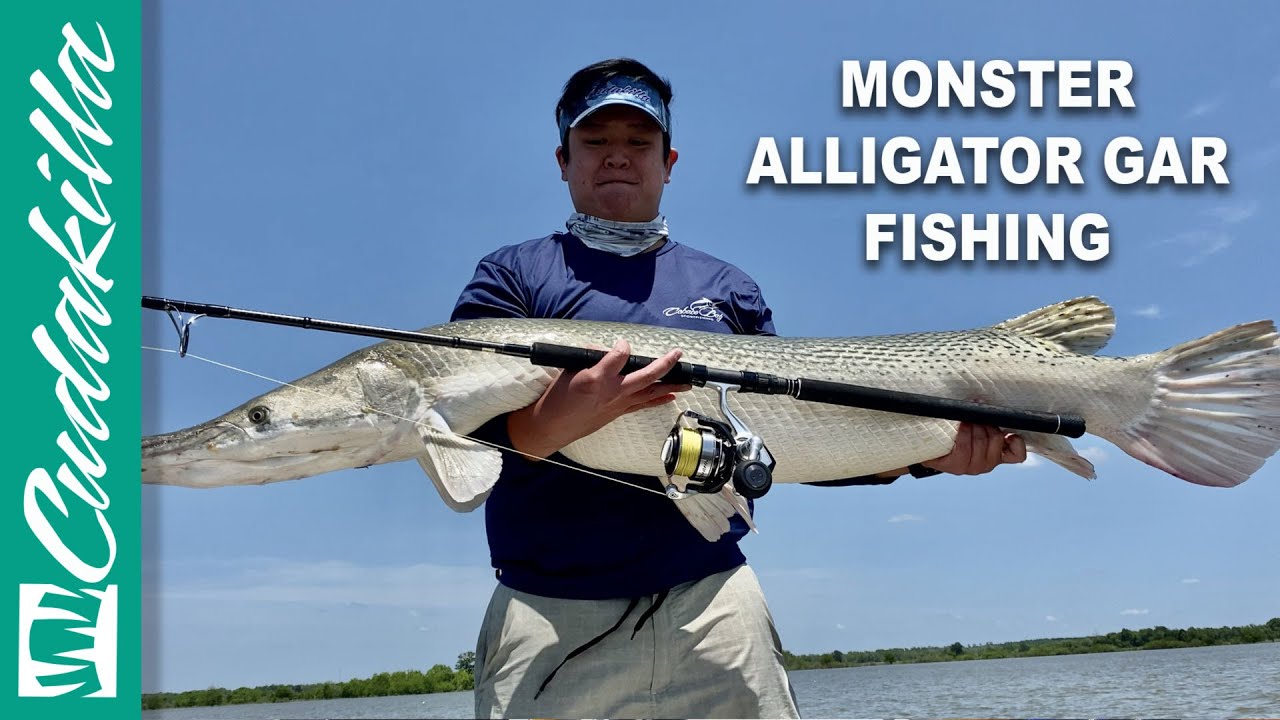 Alligator Gar Fishing On The Trinity River with Captain Kirk Kirkland ...