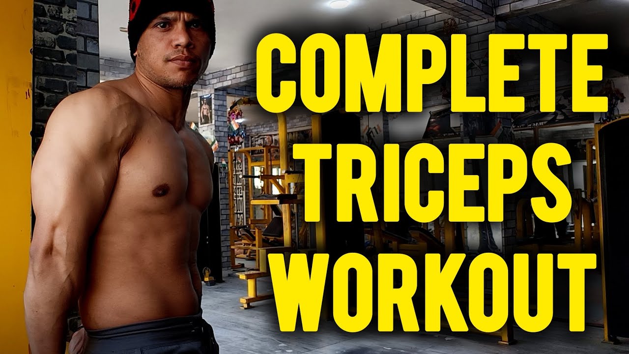 Best Tricep Exercises | Complete Triceps Workout @Harishrawatvlogs95 ...