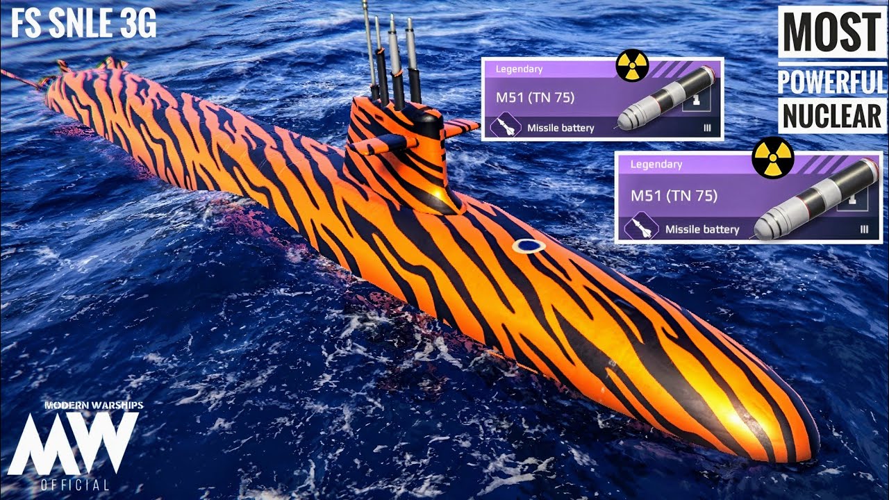 FS SNLE 3G - it's have most powerful Nuclear warhead ☢️ - Modern ...