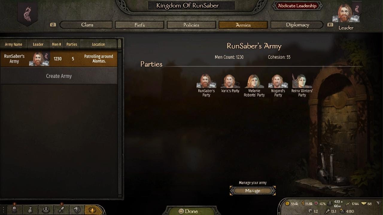 Mount & Blade II: Bannerlord - P266 ~ Byram Joins, Most Of The ...