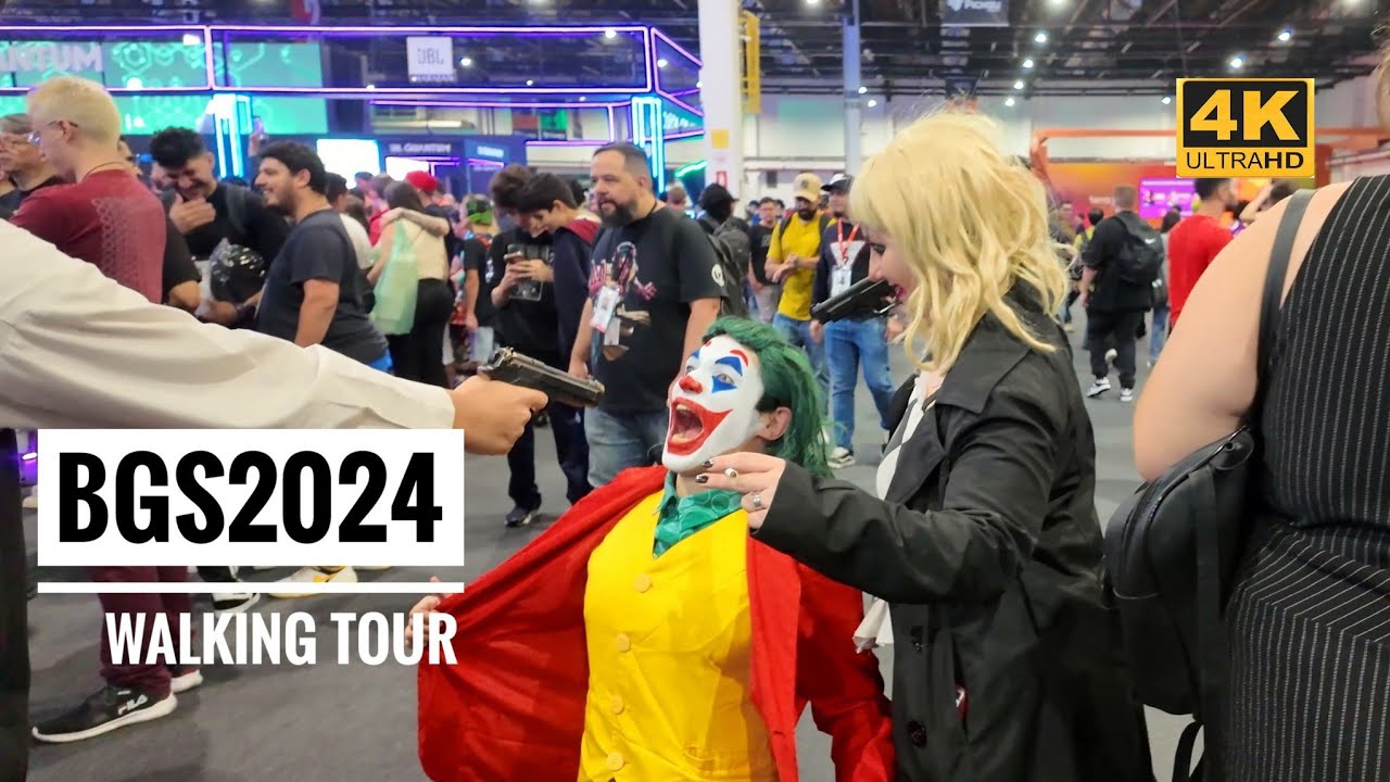 BGS 2024 Brasil Game Show São Paulo Tour | 4K Walk - YouTube