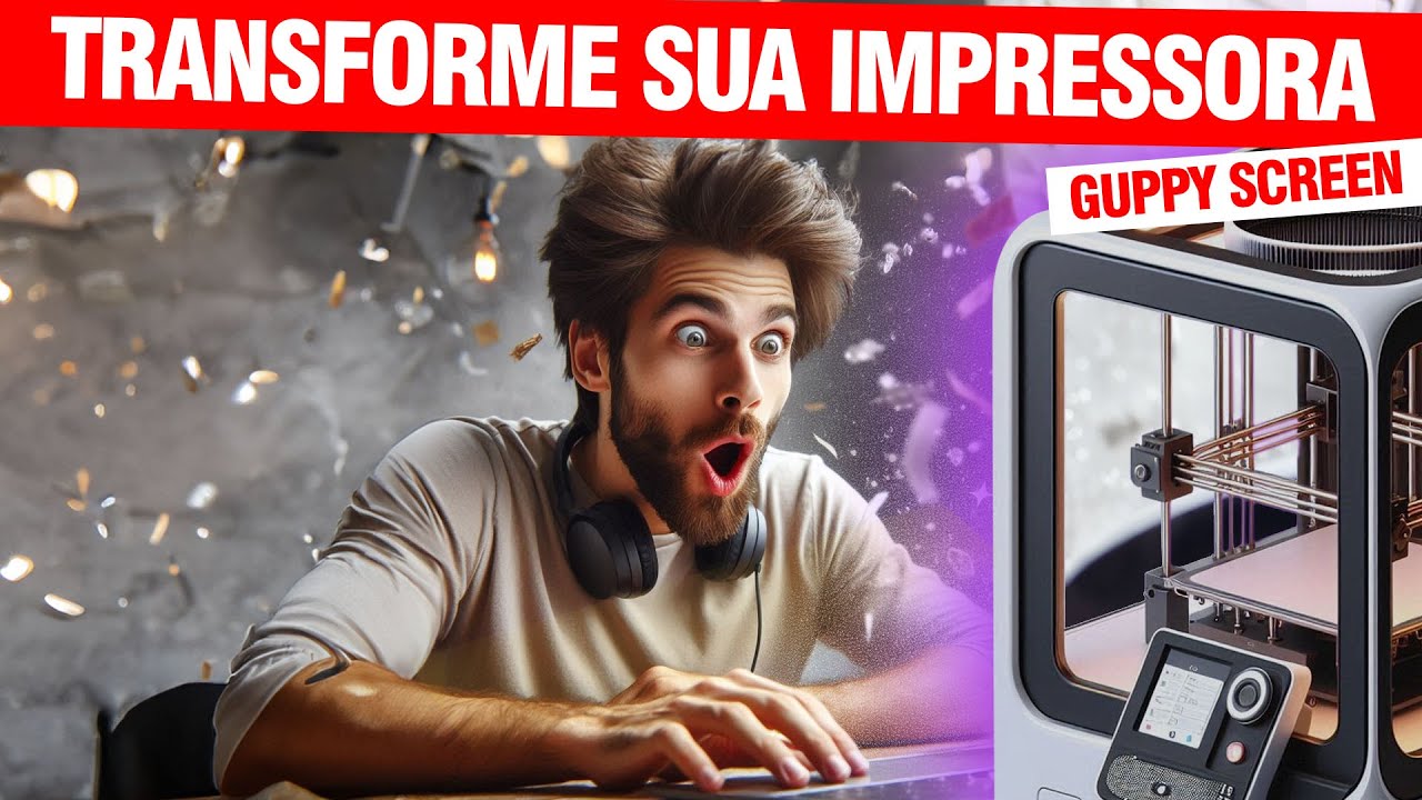 O MELHOR UPGRADE PARA CREALITY K1 - GUPPY SCREEN - YouTube