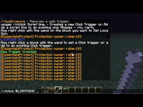 variable triggers bukkit plugin sneek peek - YouTube