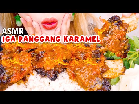 ENYAK TO THE BONE😍 ASMR IGA PANGGANGG KARAMEL MANDI SAMBEL AUTO KLENGER‼️ | ASMR Indonesia