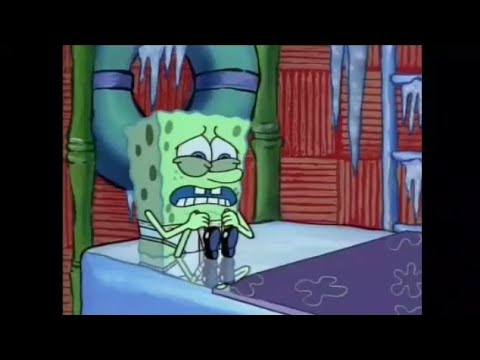 SpongeBob's Freezing For 10 Hours (Tom Sticker Version) - YouTube