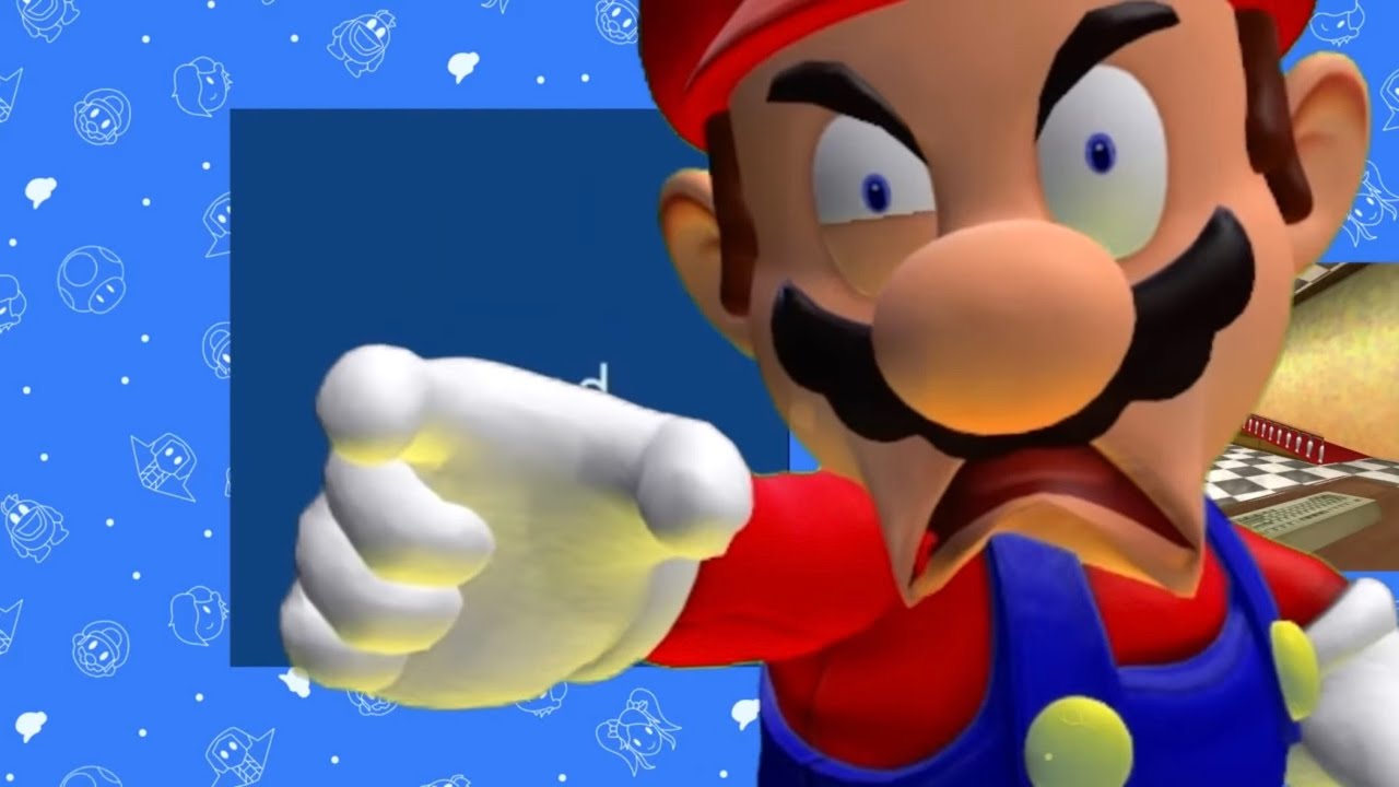 Mario Gets Hit By A Train ! - YouTube