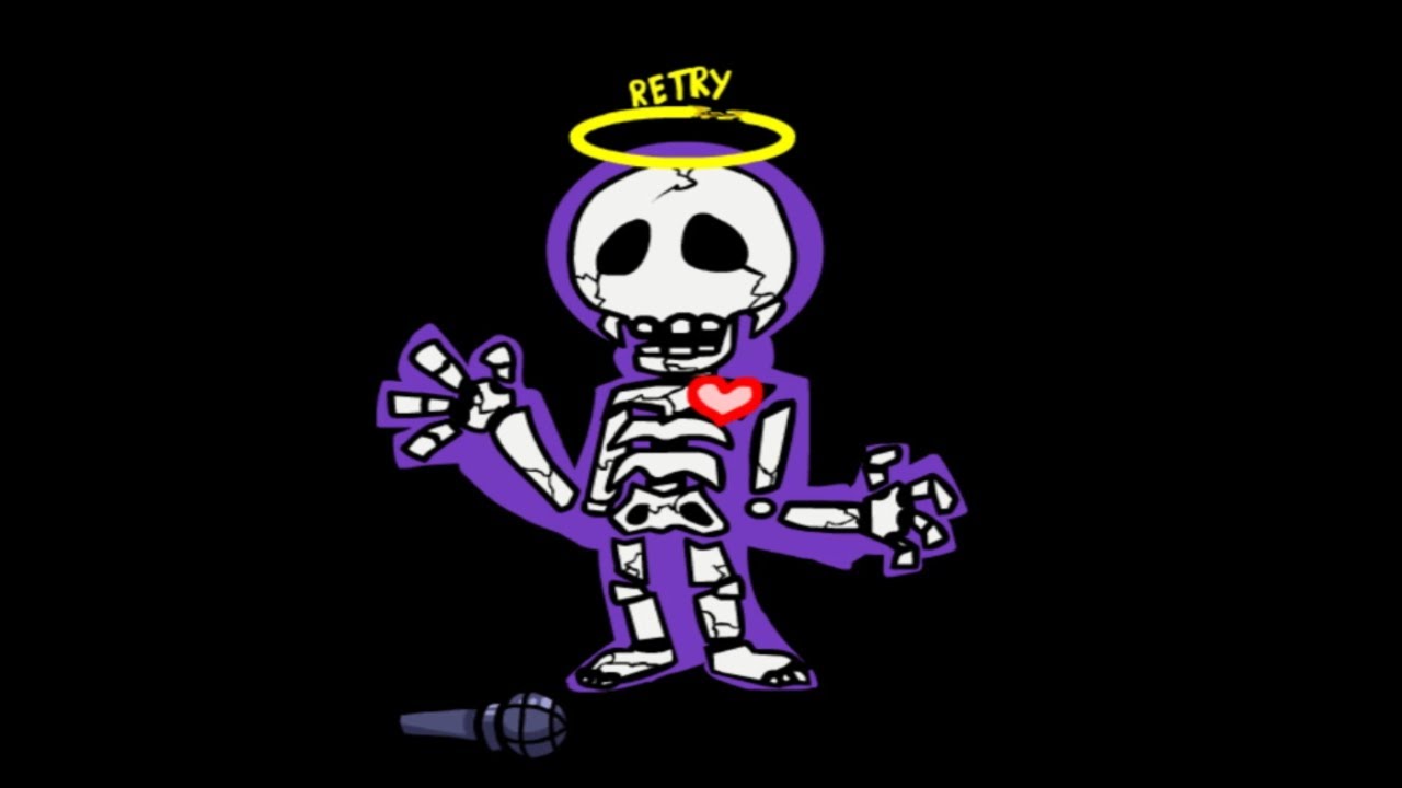 FNF Game Over Screen Testy Boy - YouTube