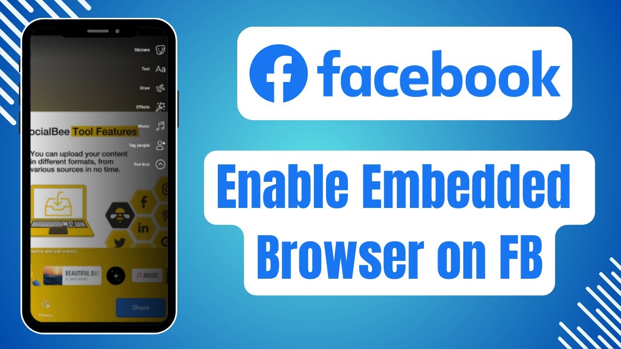 How to Enable Embedded Browser on Facebook 2024 - YouTube