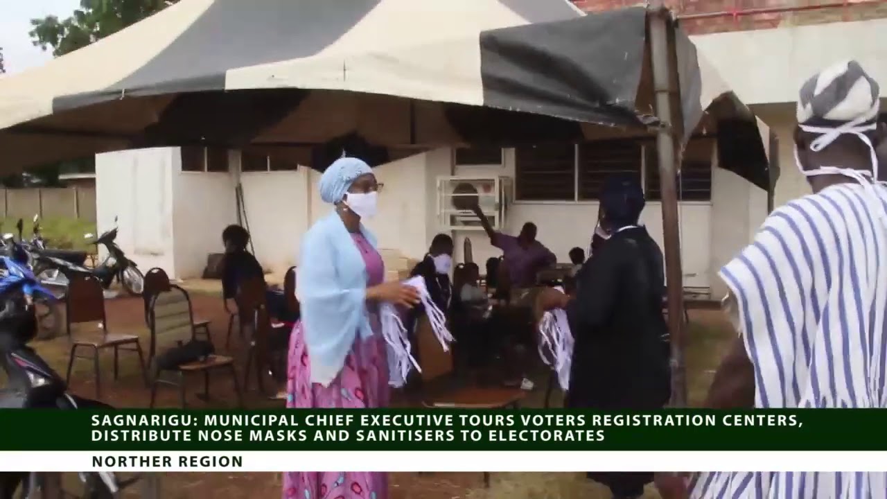 Hajia Mariam Iddrisu, Sagnarigu MCE Tours Voters Registration Centres ...