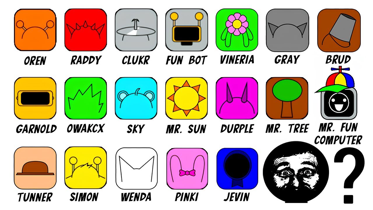 Every Relationships Sprunki in 8 Minutes - YouTube