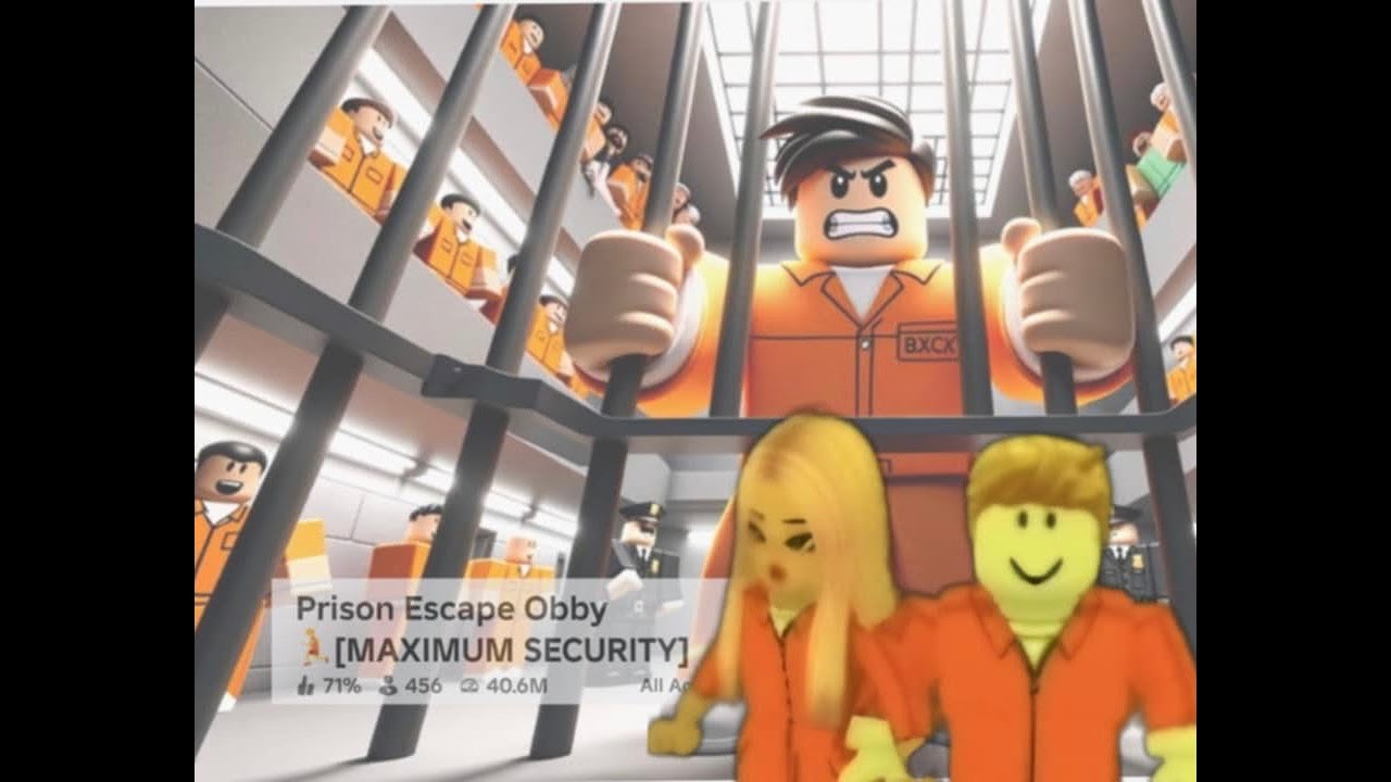 Escaping Prison on Roblox - YouTube
