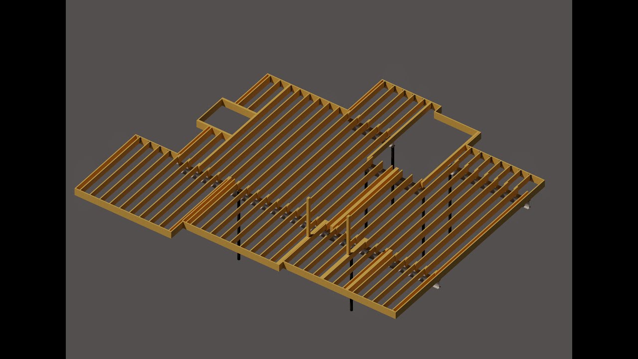 Simpson Joist Hangers Floor Joist Cad Block THFI SERIES MiTek