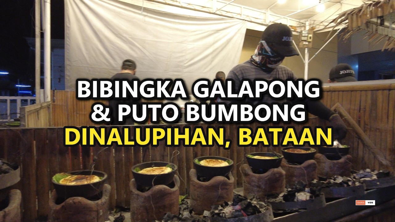 Bibingka Galapong at Puto Bumbong | Traditional Filipino Christmas Food ...