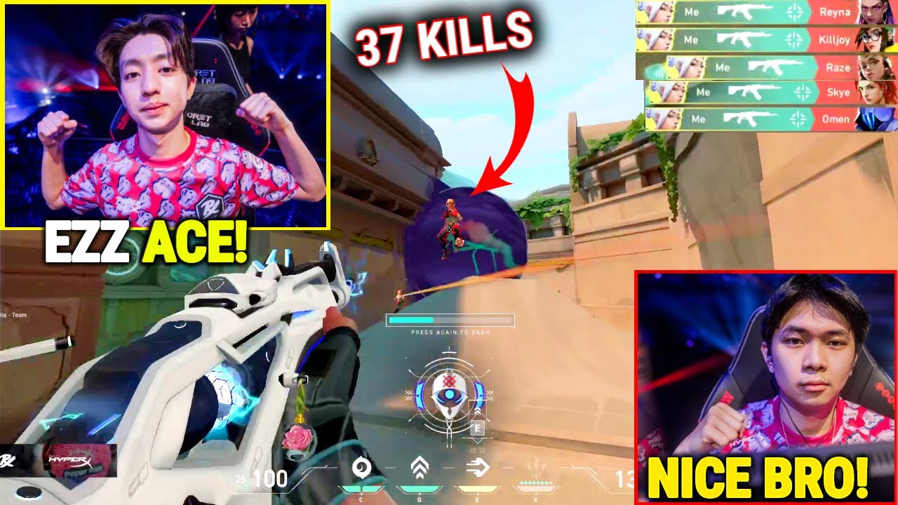 PRX f0rsakeN Jett Main Return With PRX Mindfreak & Drops 37 Bombs in Radiant Lobby Ranked ...
