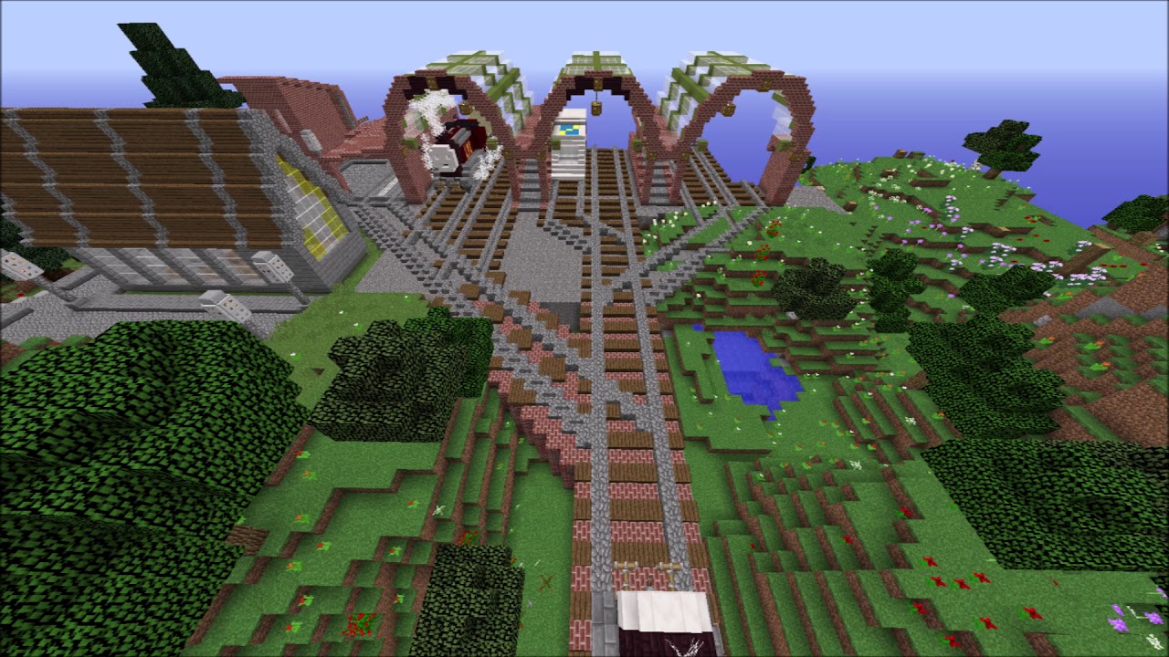 Minecraft SCR world tour {progress update 1} - YouTube