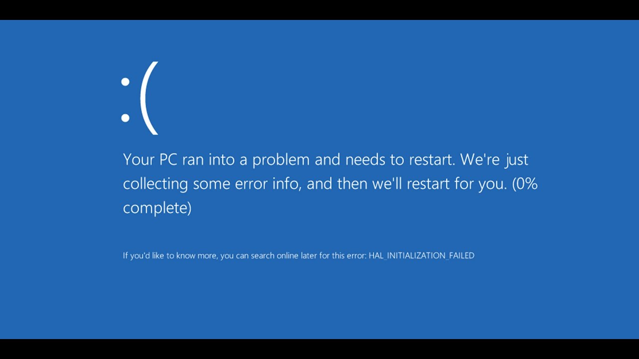 Windows 8 crazy error - YouTube