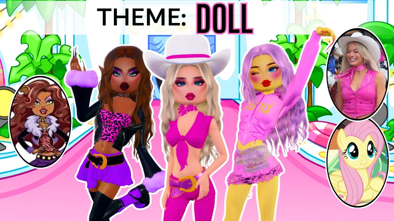 Buying ICONIC DOLL THEMES in DRESS to IMPRESS.. - YouTube