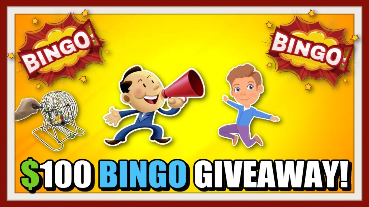 $100 BINGO Giveaway Live! (Make Sure To Join) - YouTube