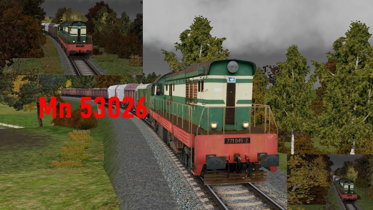 Railworks | Mn 53026, Starkoč - Malé Svatoňovice - YouTube