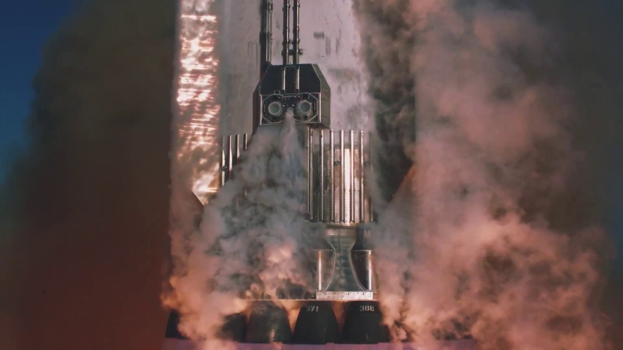 SpaceX Starship test flight 7 highlights - #IFT7 - hot-staging, Super ...