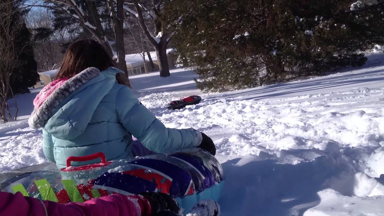 First Person Sledding - YouTube