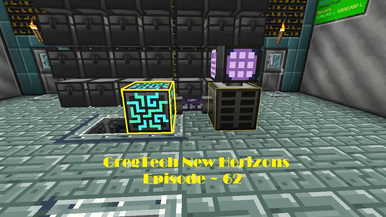 GregTech New Horizons - Episode 62 - Radon? AE2 setup - YouTube