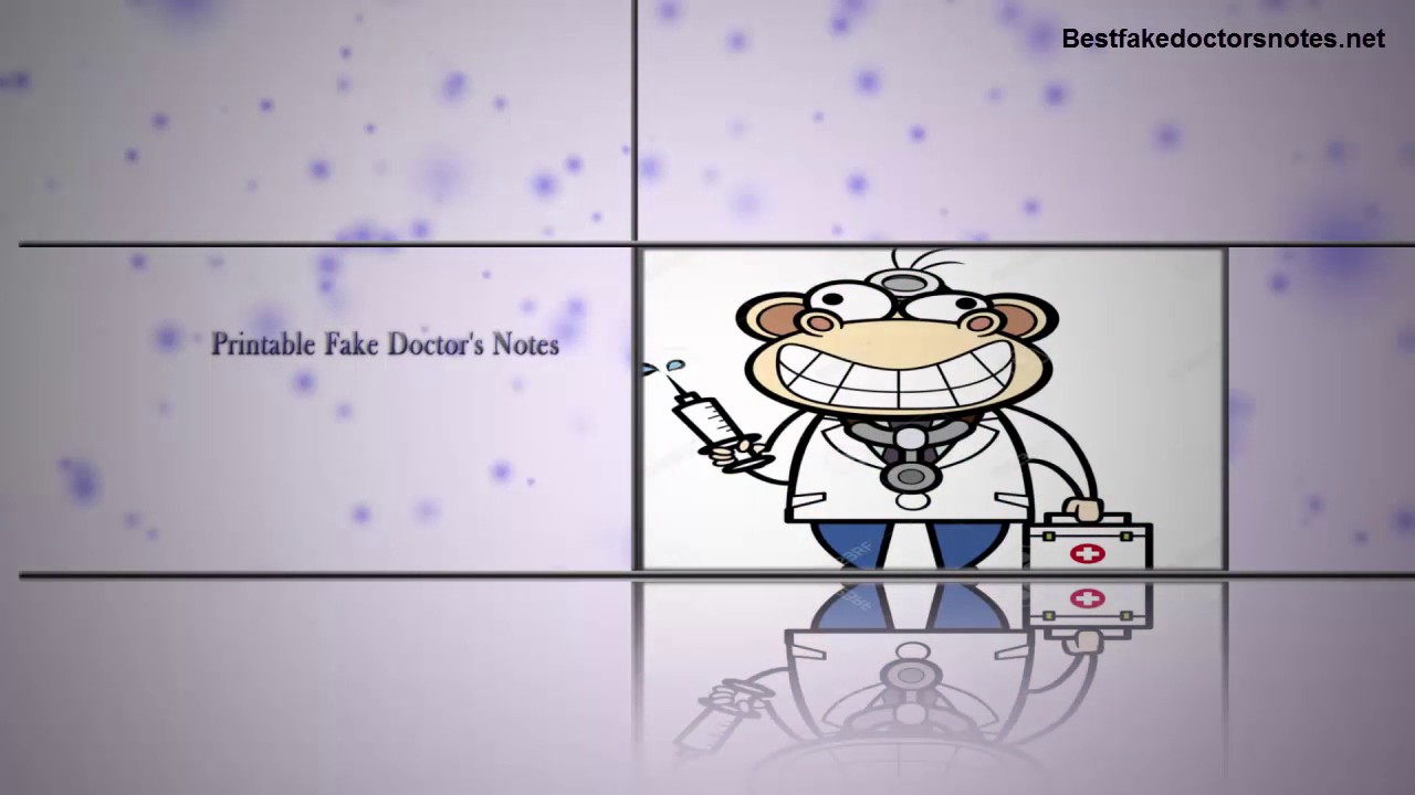The Fake Doctors Note Tips and Tactics - YouTube