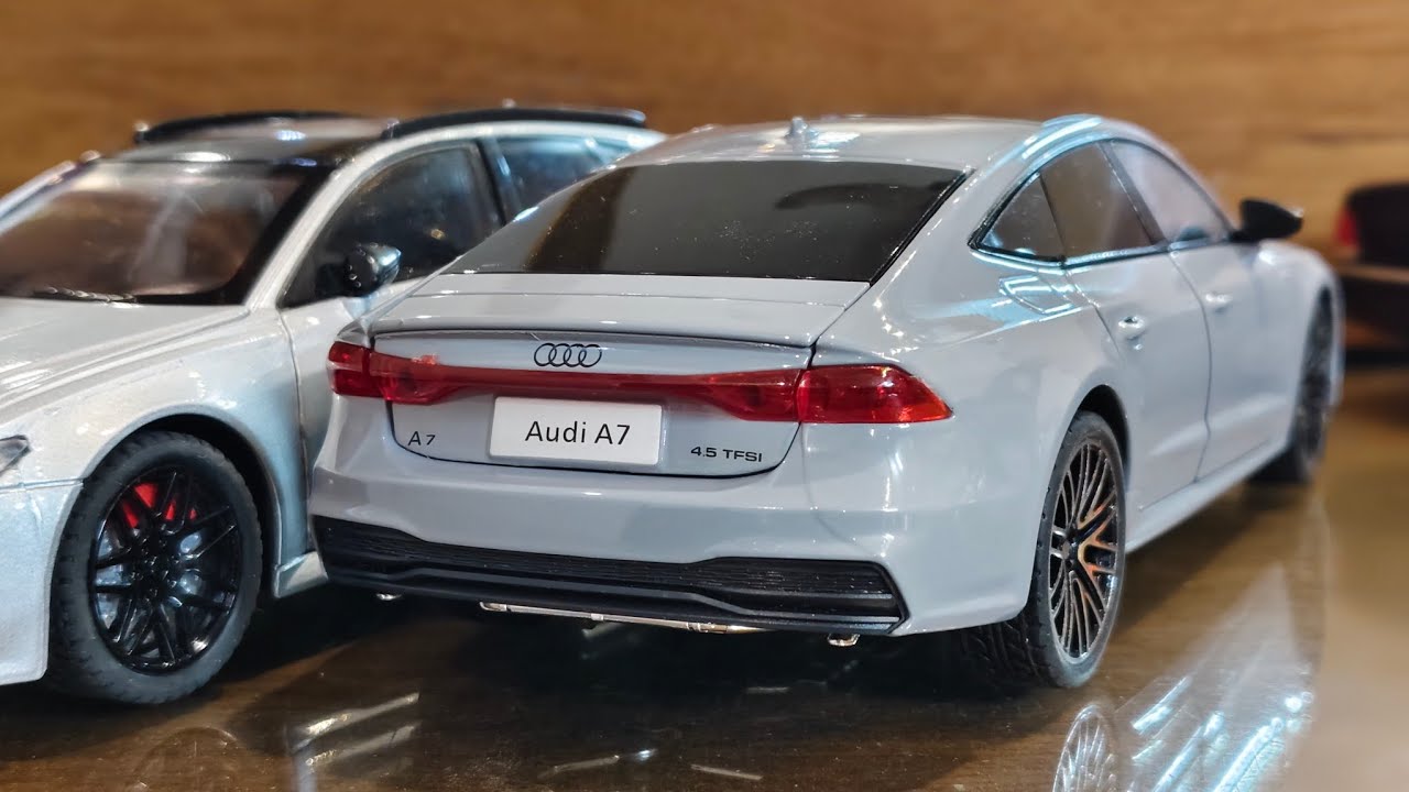 Unboxing Of Audi A7 1:18 Scale Diecast Realistic Model Car (Highly ...