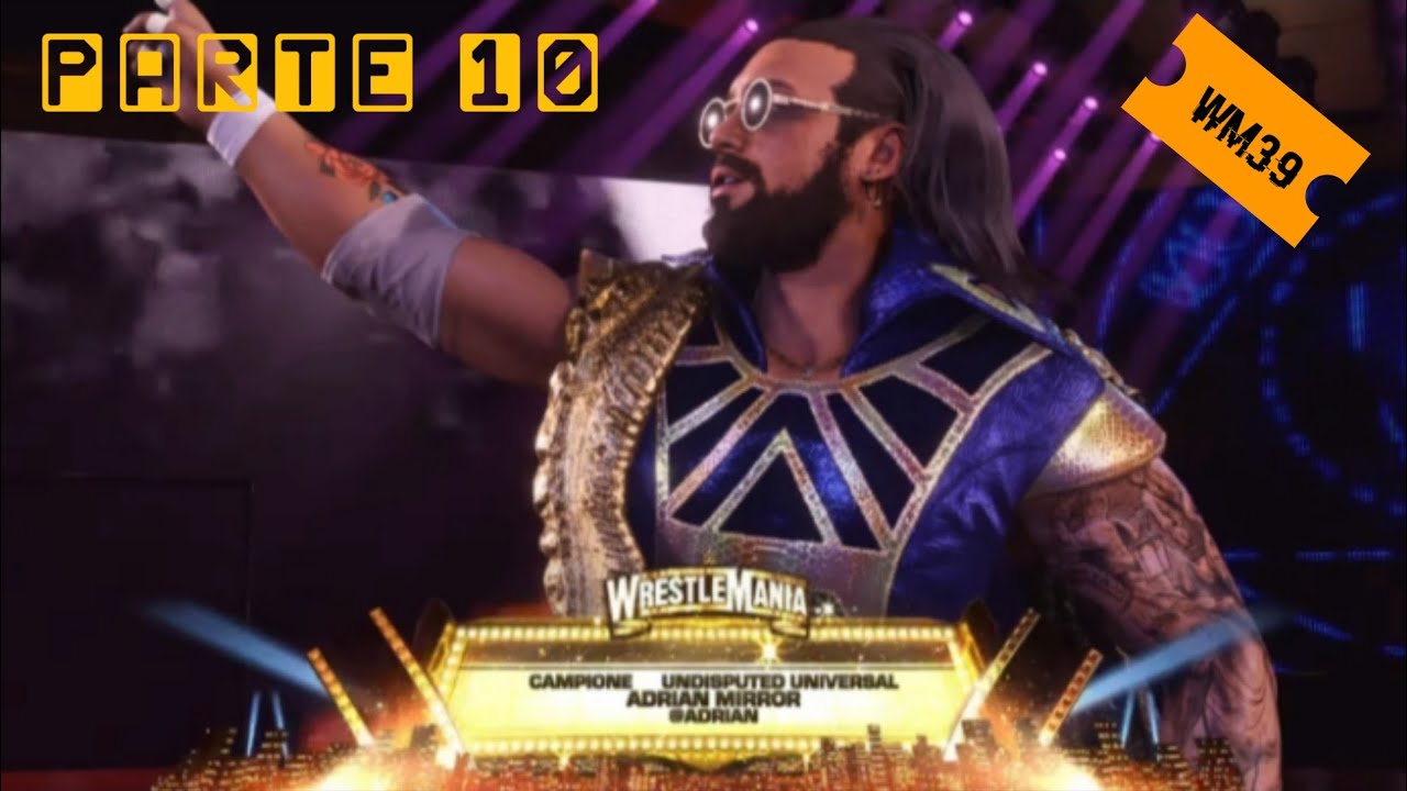 "WM39" WWE 2K24 - Parte 10 - YouTube