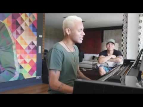 NEYMAR TOCANDO FUNK PESADÃO NO PIANO