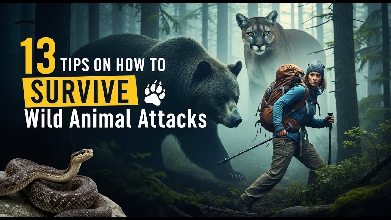 How to Survive Wild Animal Attacks - YouTube