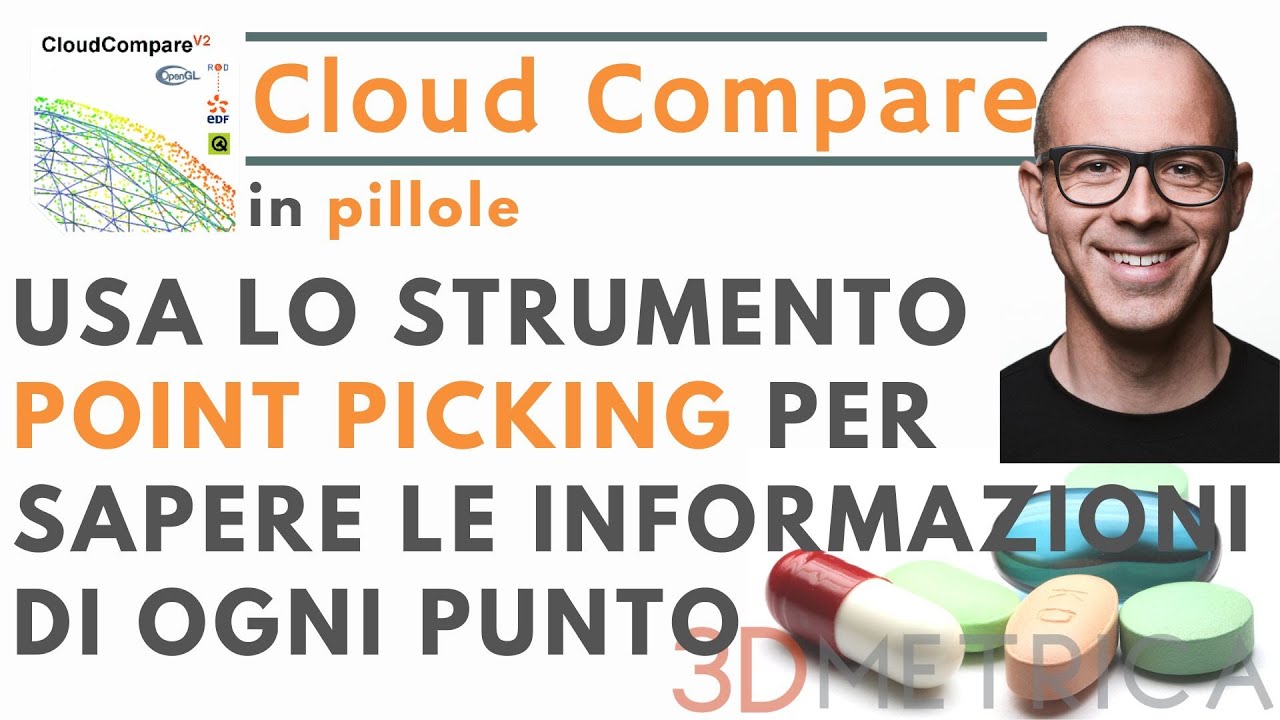Cloud Compare - Interroga le informazioni dei punti con lo strumento ...