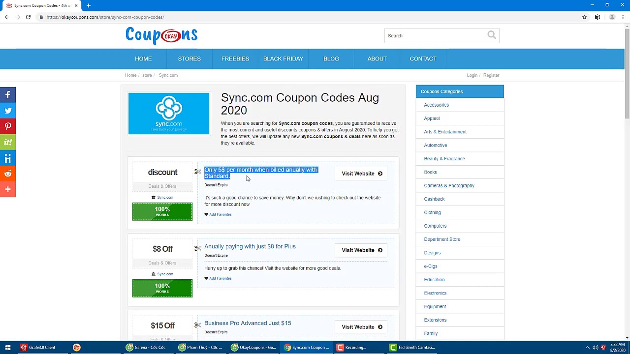 Sync.com Coupon Codes & How To Find & Use (Working) - YouTube