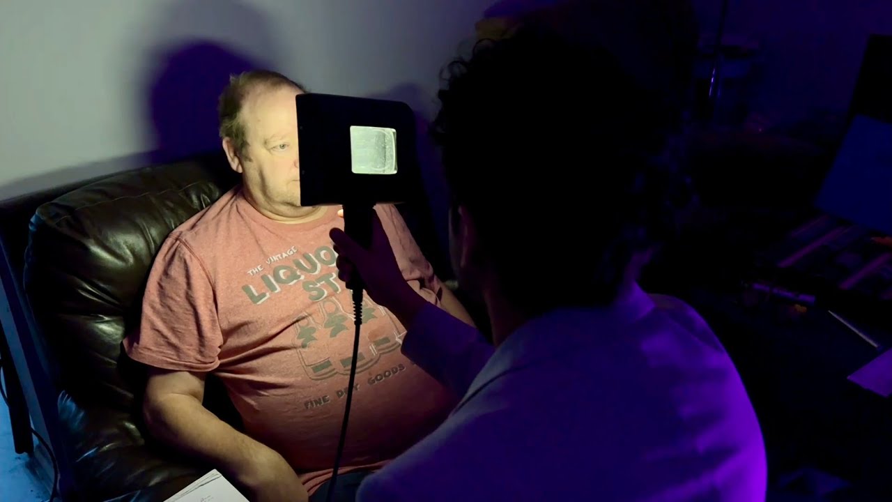 ASMR: Domiciliary Eye Exam on Whiskey Connoisseur (roleplay) - YouTube