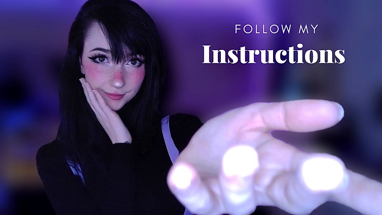 ASMR ☾ 𝐂𝐨𝐧𝐭𝐫𝐨𝐥𝐥𝐢𝐧𝐠 𝐘𝐨𝐮𝐫 𝐌𝐢𝐧𝐝 𝐭𝐨 𝐒𝐥𝐞𝐞𝐩 💤 [follow my instructions, guided ...