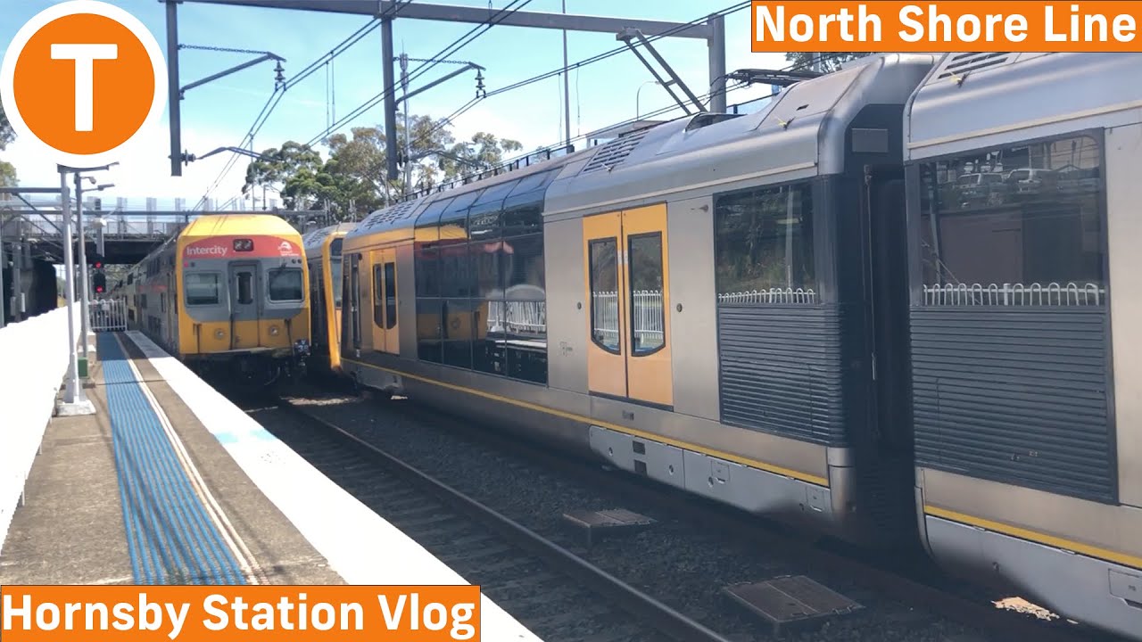 Hornsby Station Vlog - T1 Sydney Trains Videos - YouTube
