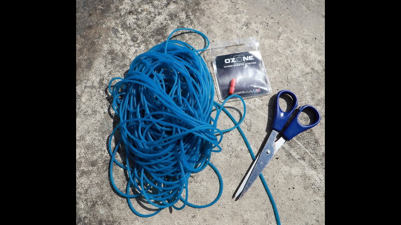 How to thread your pole elastic in your top kit - YouTube